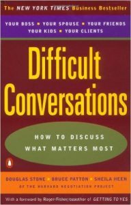 BOOK REVIEW: "Difficult Conversations" by Douglas Stone, Bruce Patton ...