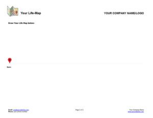 Life Map Template | Coaching Tools from The Coaching Tools Company.com