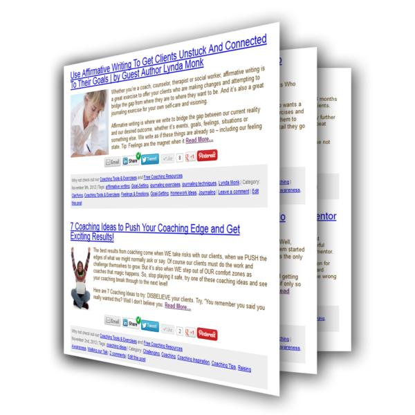 Free Coaching Tools, Forms & Resources | The Coaching Tools Company.com