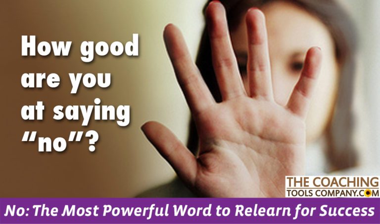 No: The Most Powerful Word for Success, Happiness and More! | The ...