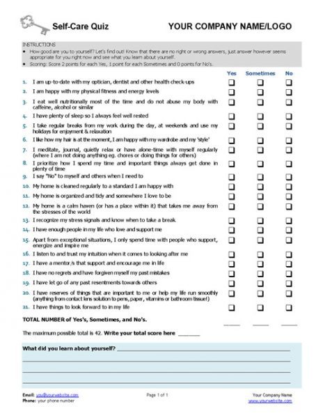 Coaching Tools 101: The Balance and Self-Care Toolkit - How and When to ...