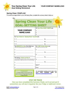 (SEASONAL) Spring Clean Your Life Toolkit! | Coaching Tools from The ...