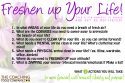 7 Questions to Get Re-Motivated and "Freshen up Your Life!" (Graphic ...