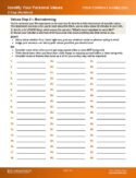 How to Identify Values—A Coaching Exercise in 5 Steps! (Values Workbook ...