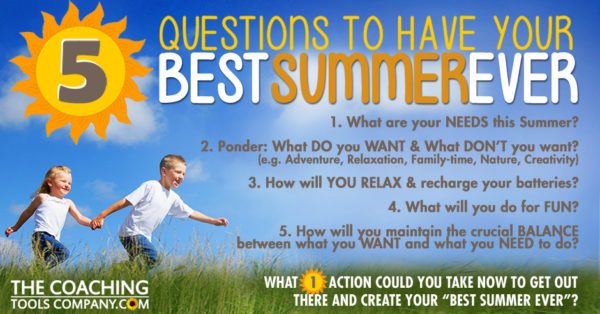 5 Questions to Have Your Best Summer Ever! (Graphic to Share) | The ...