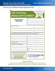 Renew YOU! 3 Month Coaching Program Template | Coaching Tools from The ...