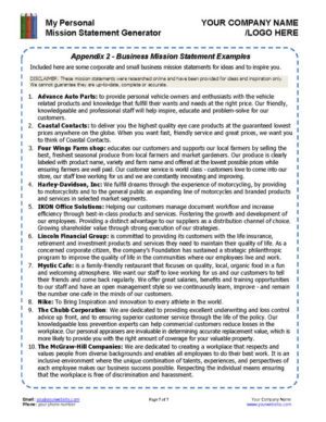 Personal Mission Statement Generator Workbook | Coaching Tools from The ...