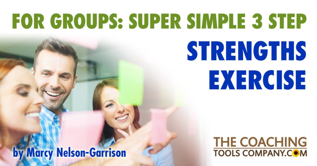 Aha! Moments Exercise 4: Celebrate Your Strengths Exercise for Groups ...