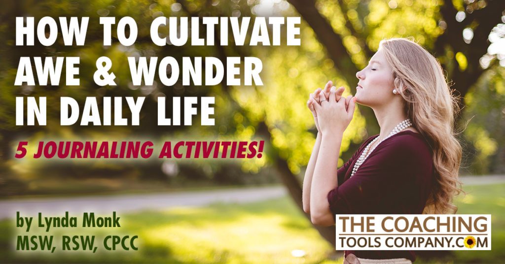 5 Journaling Activities to Cultivate Awe & Wonder in Daily Life | By ...