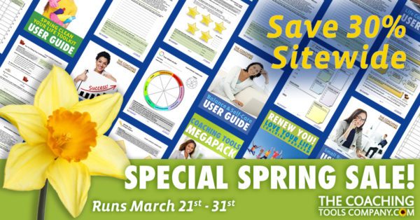 Surprise Spring Sale: Save 30% Sitewide! | The Launchpad - The Coaching ...