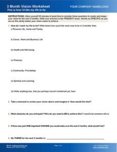 Renew YOU! 3 Month Coaching Program Template | Coaching Tools from The Coaching Tools Company.com